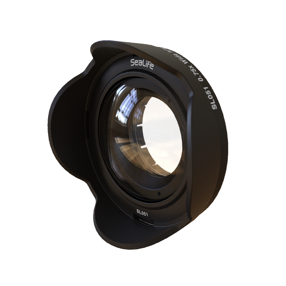 DC-Series 0.75x Wide Angle Conversion Lens - Underwater SeaLife